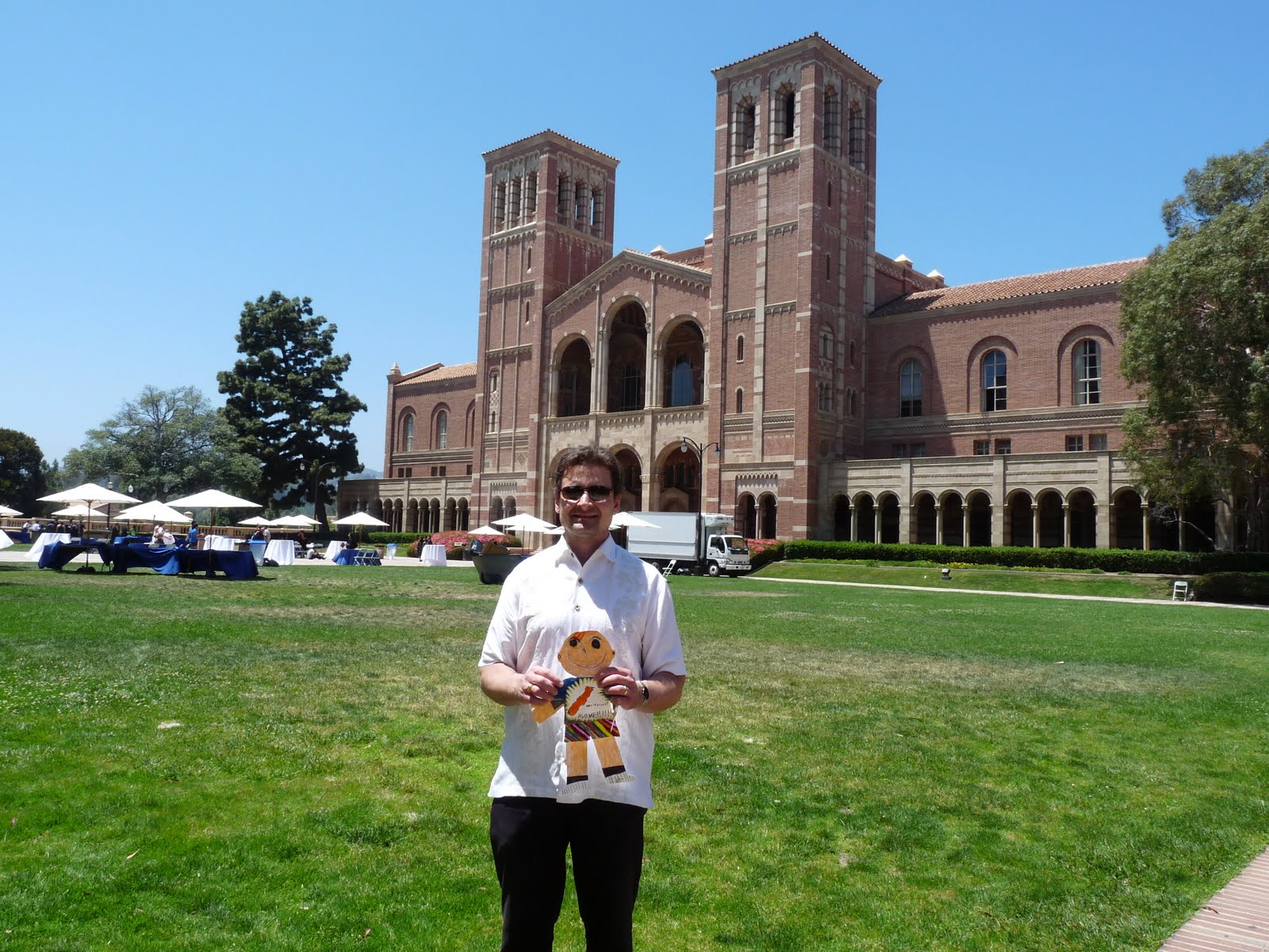 Flat Stanley: A visit to the UCLA Campus