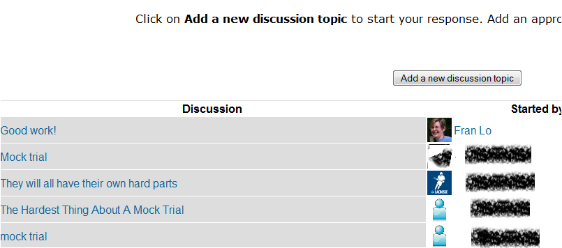 Adventures in online teaching: Choosing the right discussion forum type ...