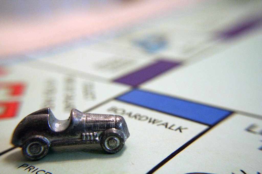 Tamerlane's Thoughts: Monopoly game car piece