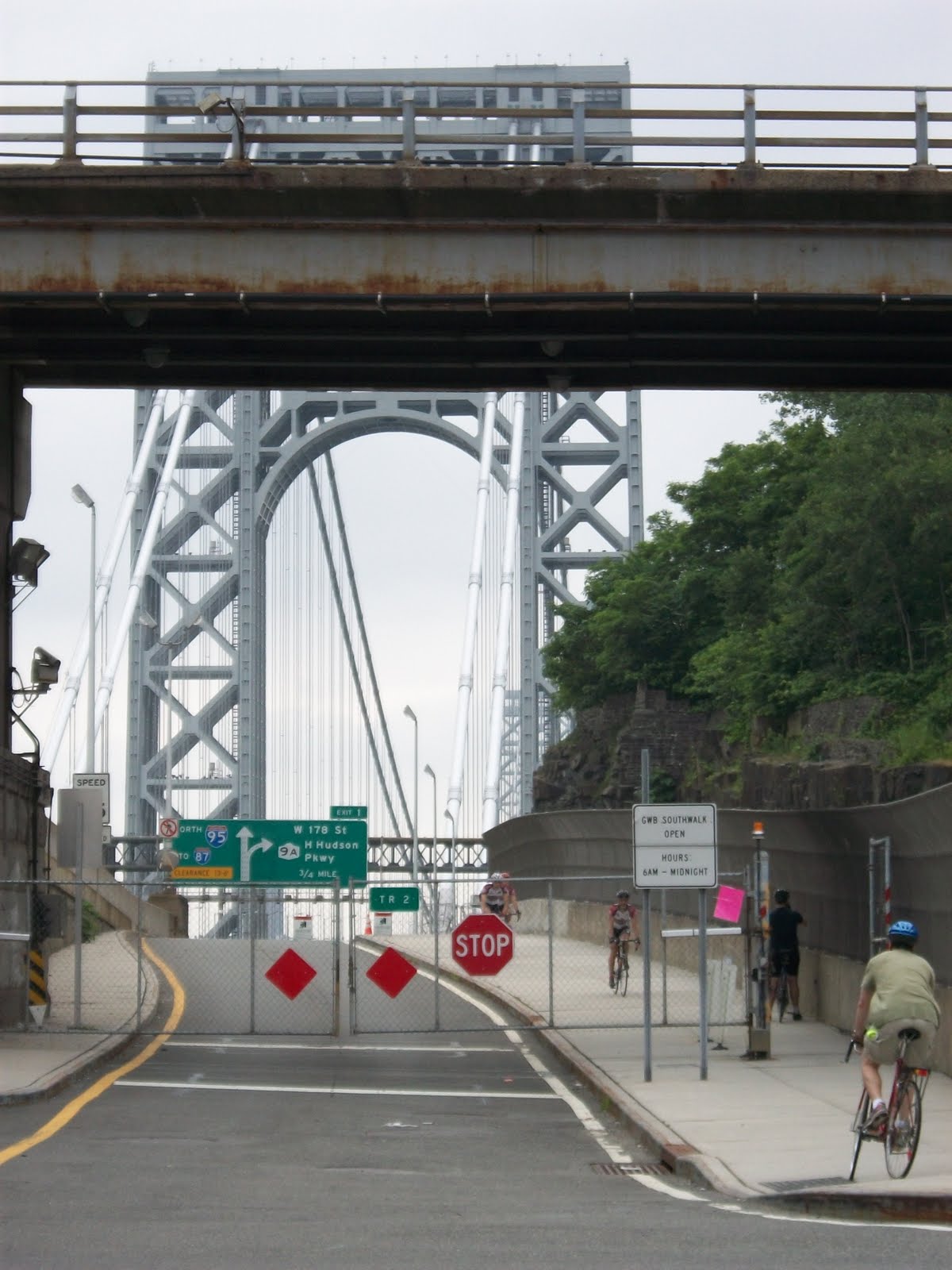 Bridge Trek: George Washington Bridge, lower deck
