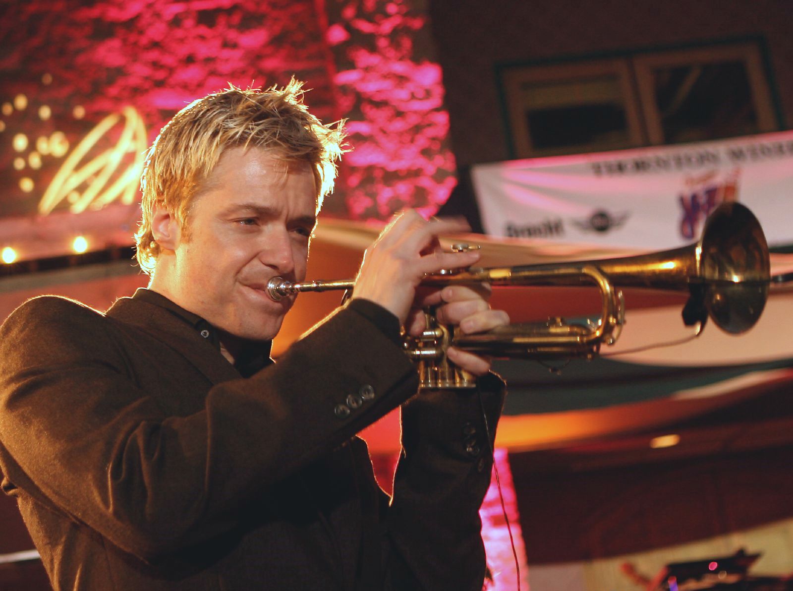 DNES ANGLICKY: American trumpeter Chris Botti