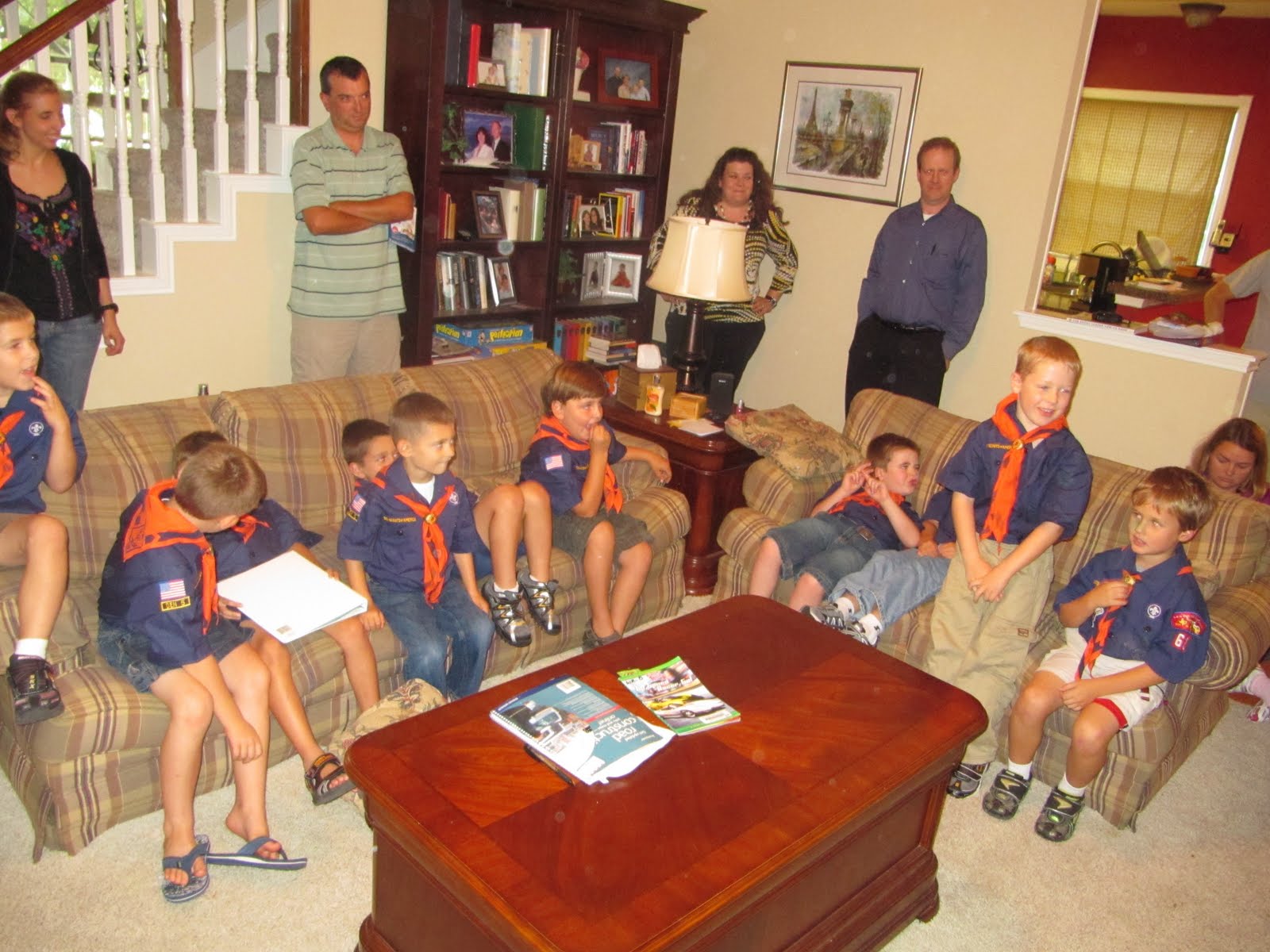 Savor The Days: First Tiger Cub Den Meeting