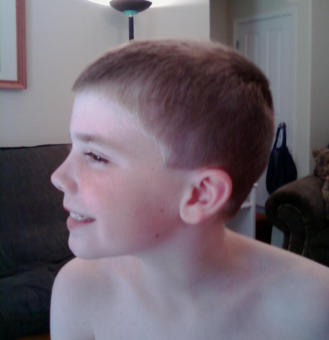 This Thrifty House: Boys Hair Cutting Tips from the Trenches