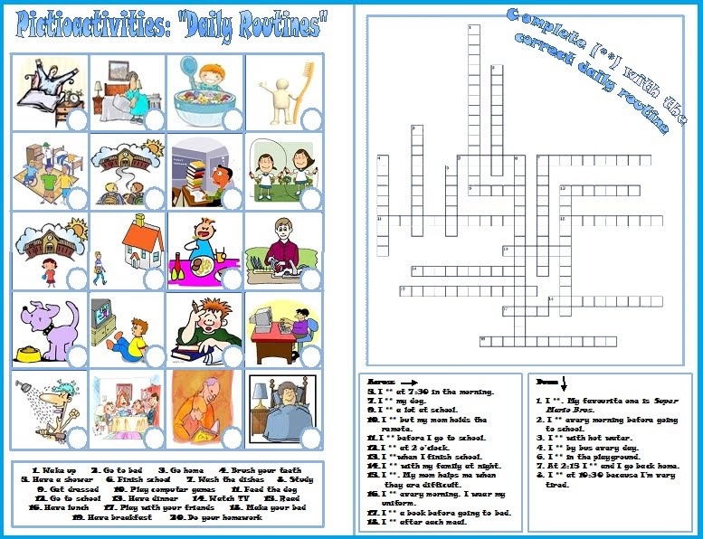 My English Printables