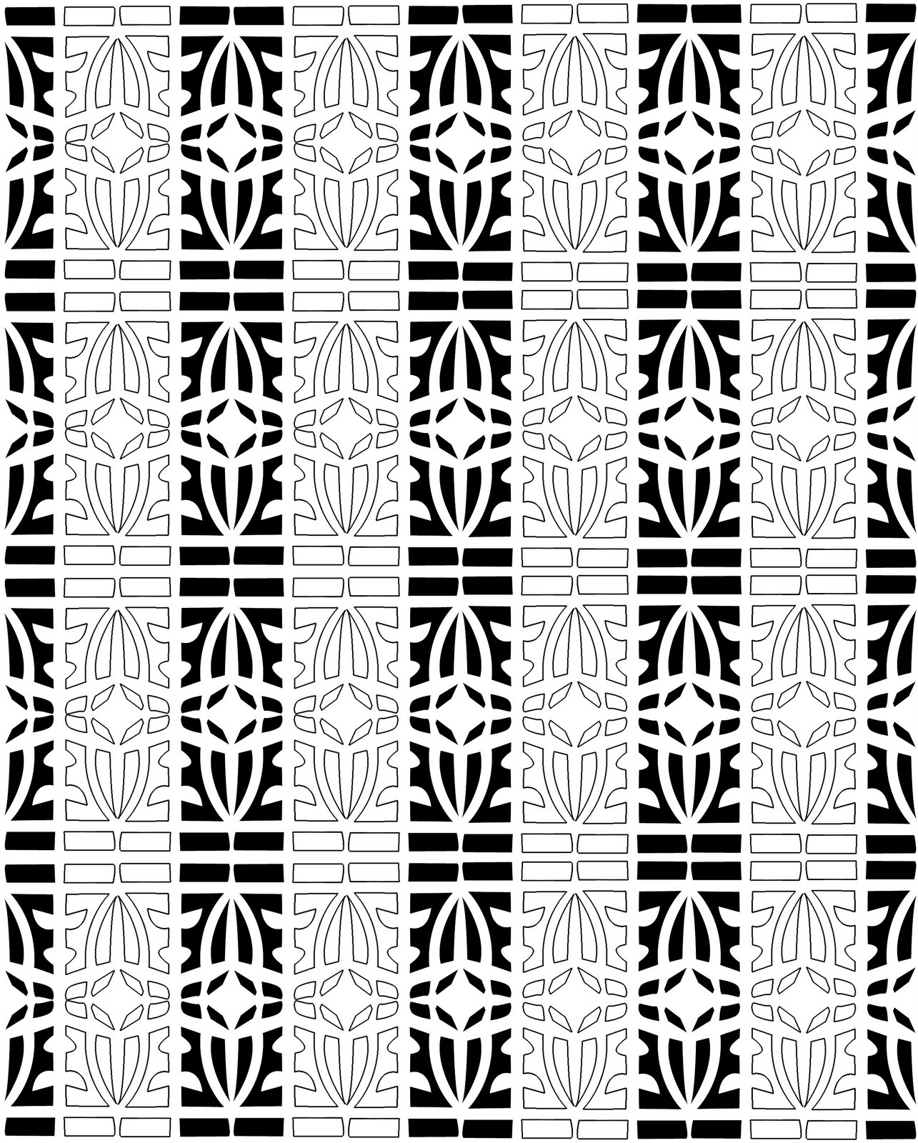 197.134-digital design and visualisation: Patterns edited in Photoshop