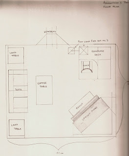 Pre-Animation/Illustration: Layout Design Assignment 1: Floor Plan (Part 1)