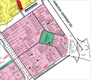 Maps: Map of sector I-8