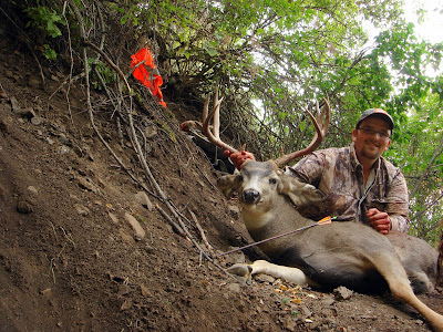 Idaho Outdoors: Dustin's First Archery Mule Deer, "The Barefoot Buck"