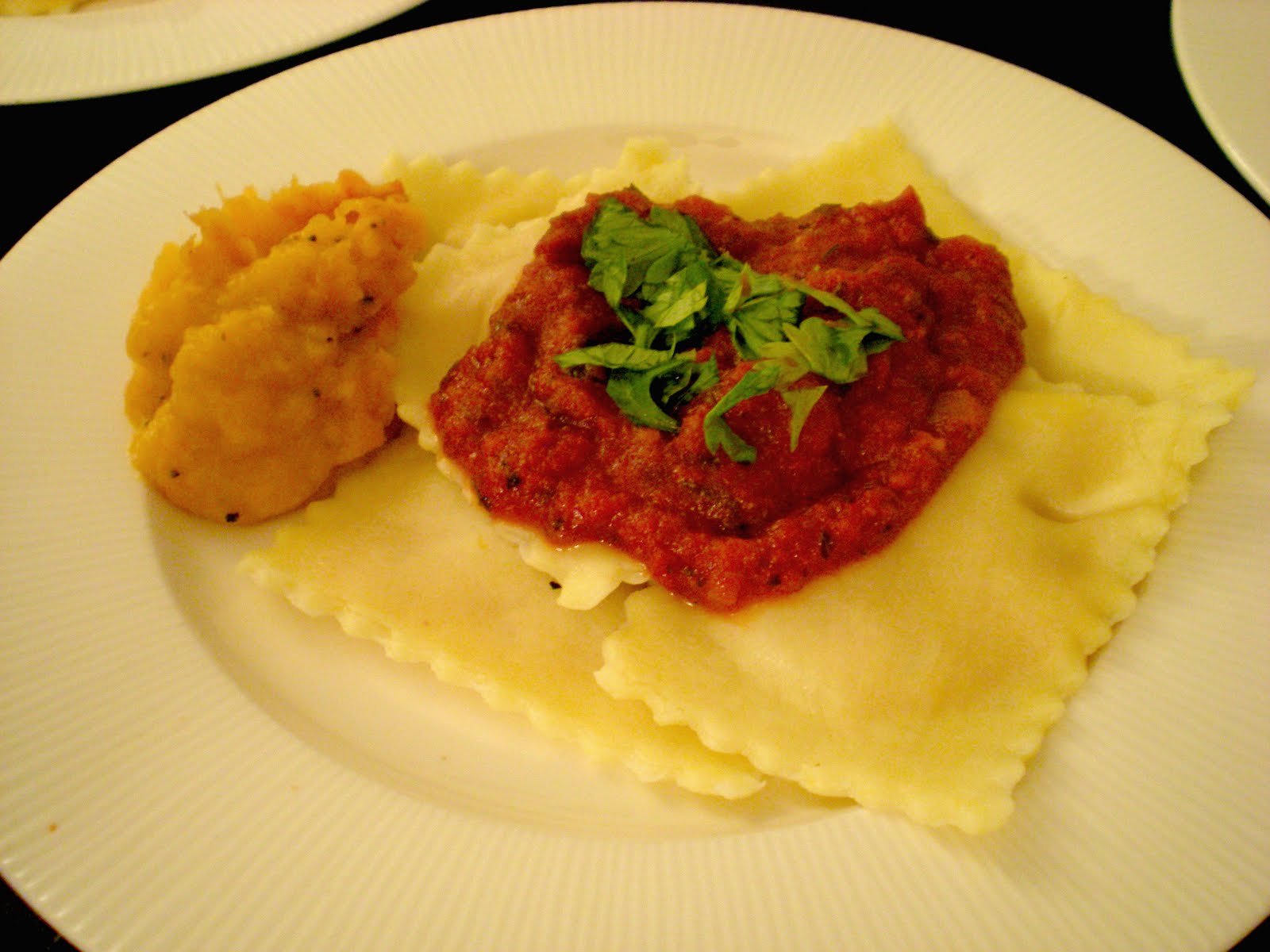 Random Cuisine: Acorn Squash Raviolis