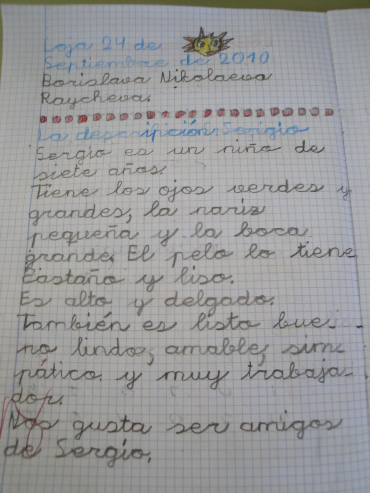 BLOG DE LECTURA: EL CUENTO Y LA DESCRIPCIÓN