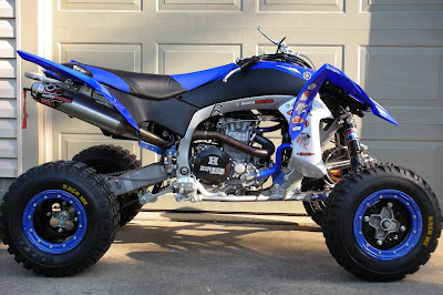 All About ATV: Rolling chassis - TPR project YFZ450R