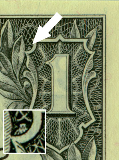 one dollar bill owl
