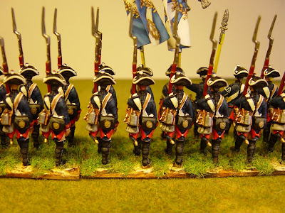 Painting Wargames Figures: 40 figures of Minden Miniatures in Prussian ...