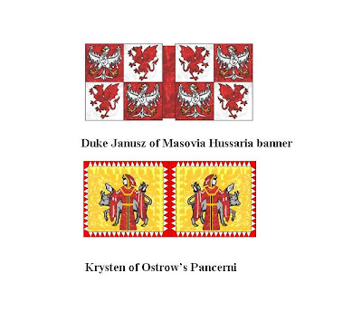 Painting Wargames Figures: Polish Renaissance Flags