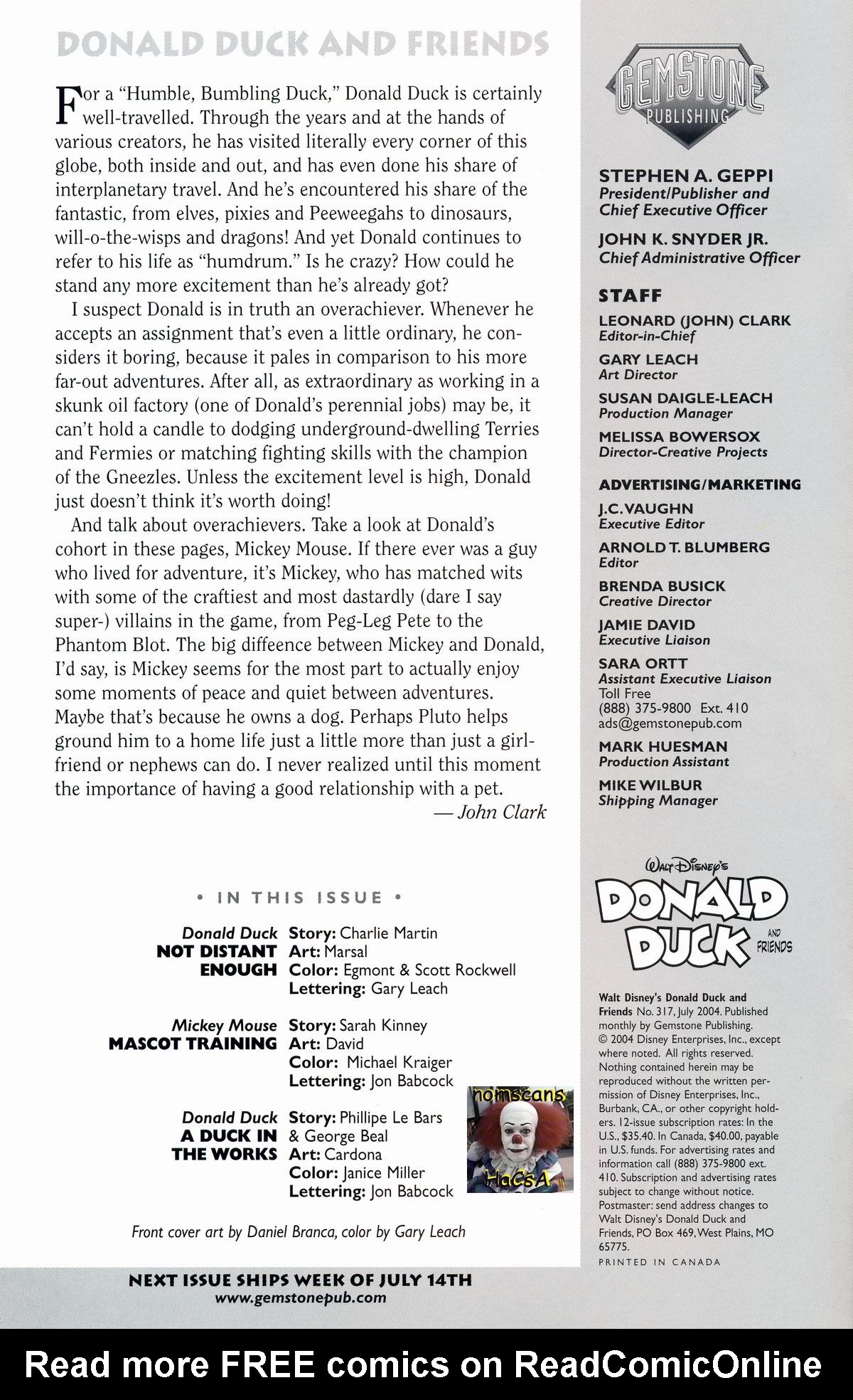 Read online Walt Disney's Donald Duck (1952) comic - Issue #317