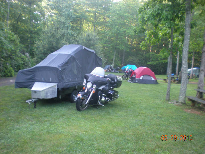 David's Roll-A-Home Motorcycle Camper Adventures www.cathydavid.com/ROH