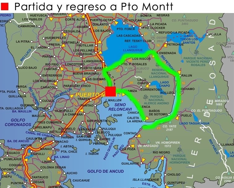 Proyecto Ya llegaron... Diario de la Ruta...: La mítica ruta Cochamo ...