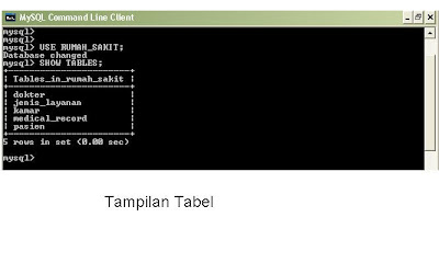 KING: DATABASE RUMAH SAKIT MENGGUNAKAN SQL