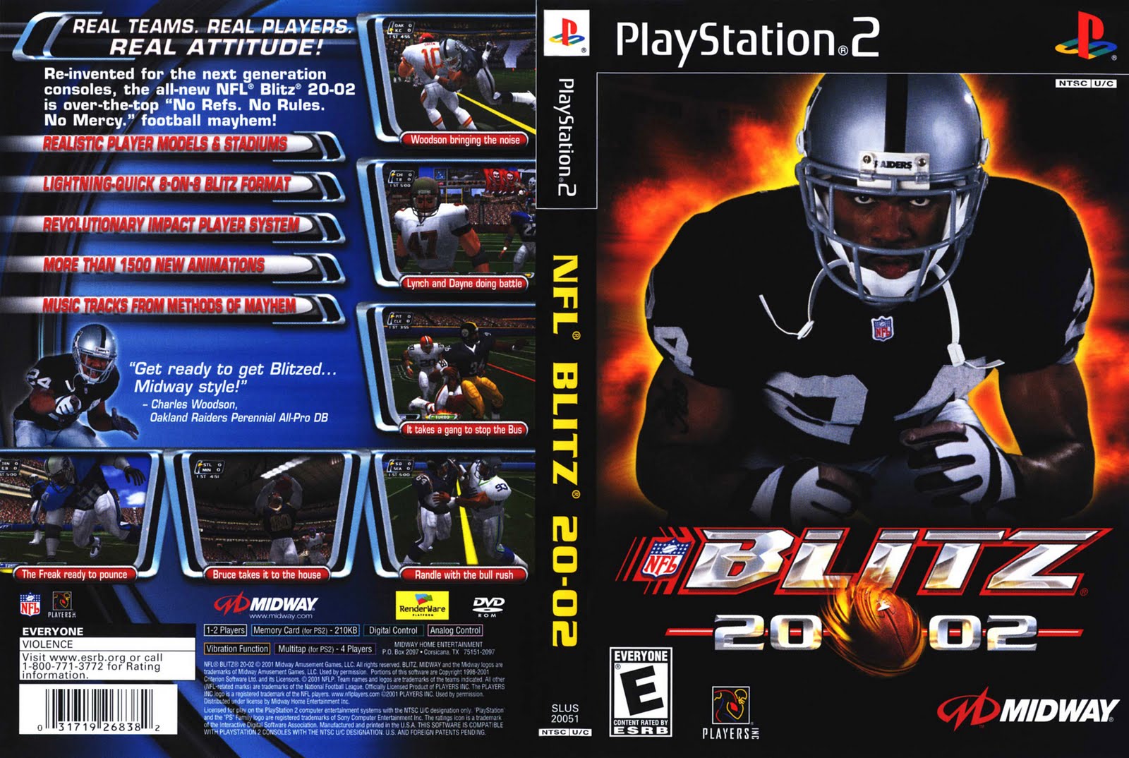 Capas e Covers Grátis: NFL Blitz 2002