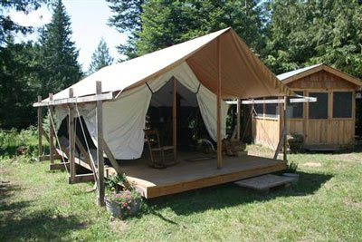 Apropos of Nothing: Colorado Yurt Company Platform Tents