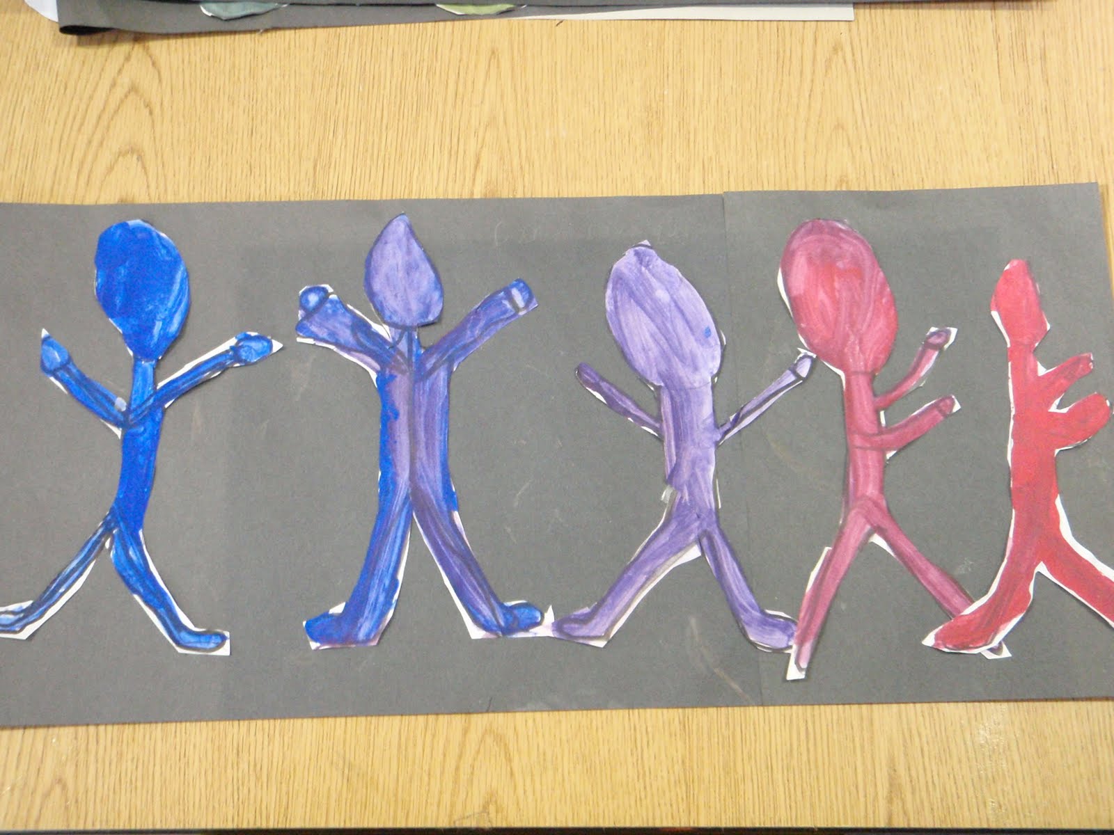Fayston Elementary Art: KEITH HARING MOVING FIGURES