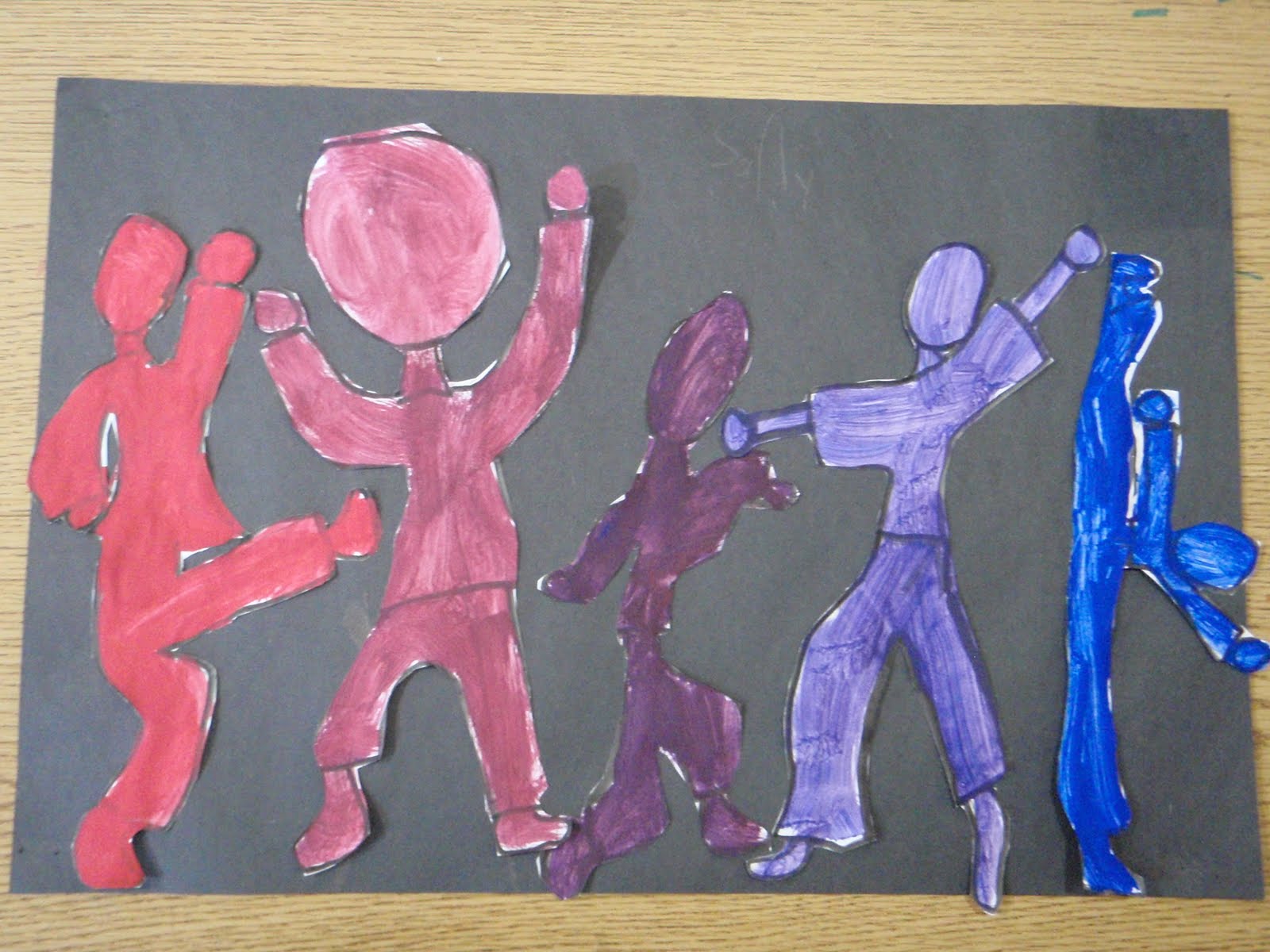 Fayston Elementary Art: KEITH HARING MOVING FIGURES