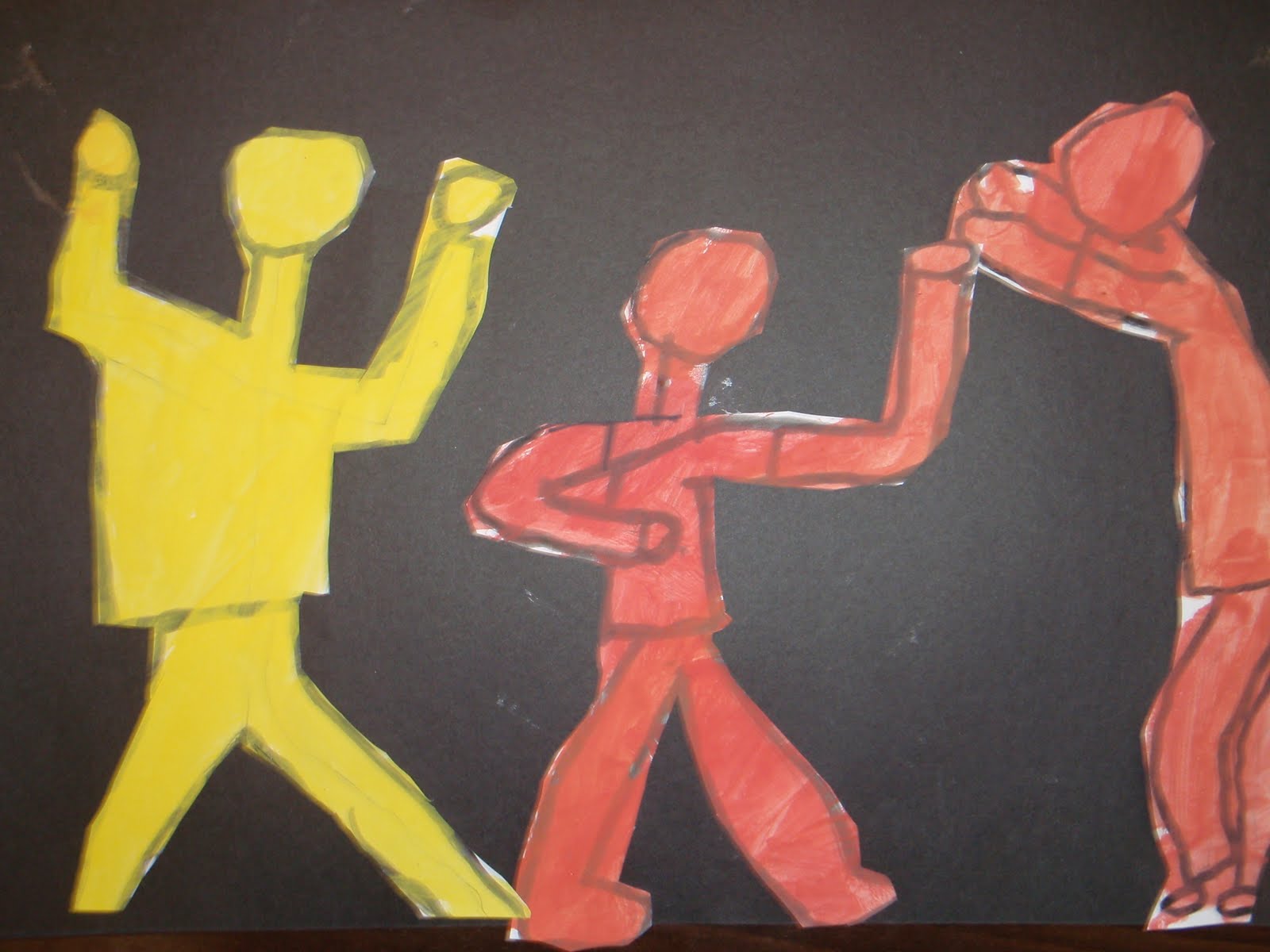 Fayston Elementary Art: KEITH HARING MOVING FIGURES