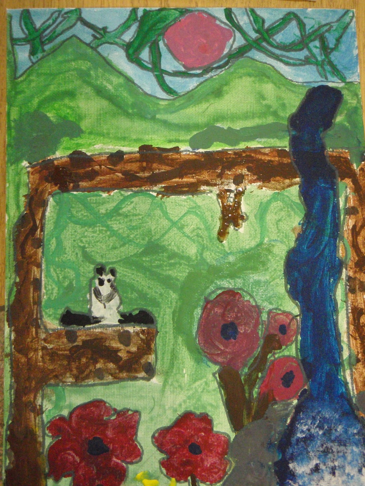 Fayston Elementary Art: Welcome to the Jungle! Henri Rousseau Paintings