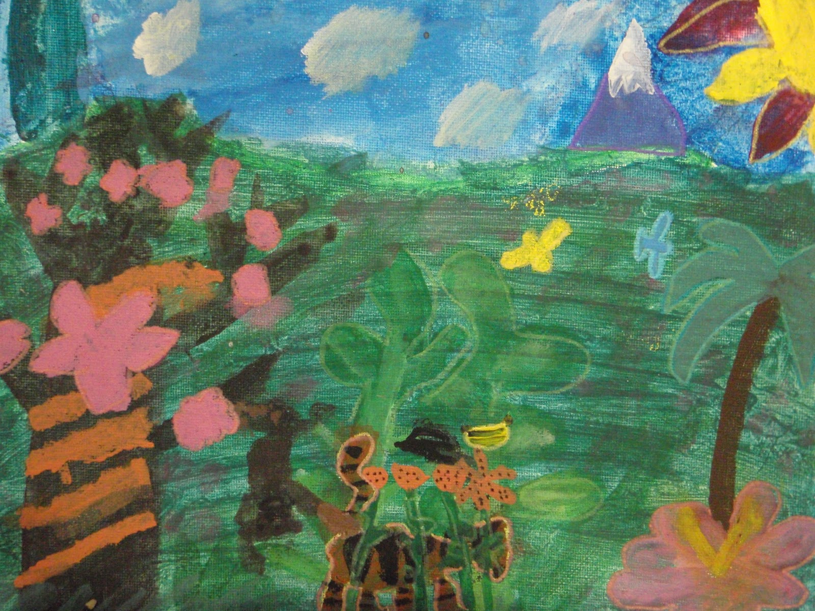 Fayston Elementary Art: Welcome to the Jungle! Henri Rousseau Paintings