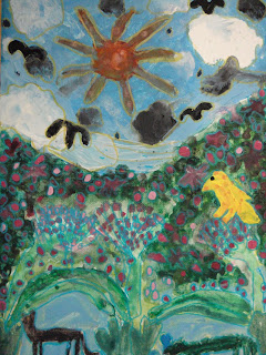 Fayston Elementary Art: Welcome to the Jungle! Henri Rousseau Paintings