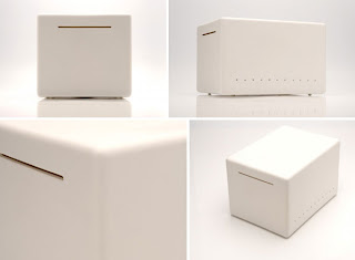 My home: minimalist style ceramic computer case