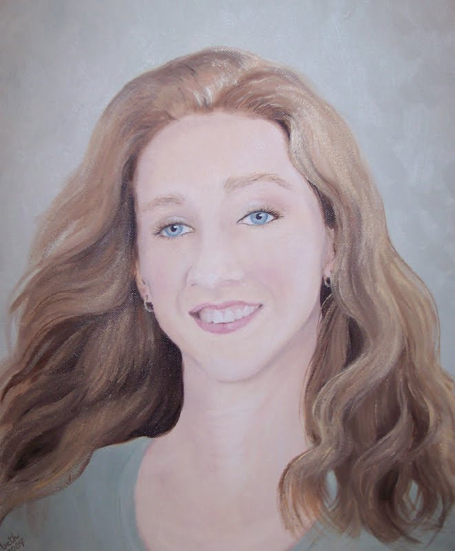 Beth Dix Art...embroidery and quilting!: Portraits in Oils