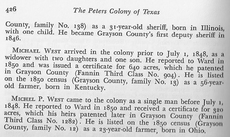 clmroots: Michael West Family