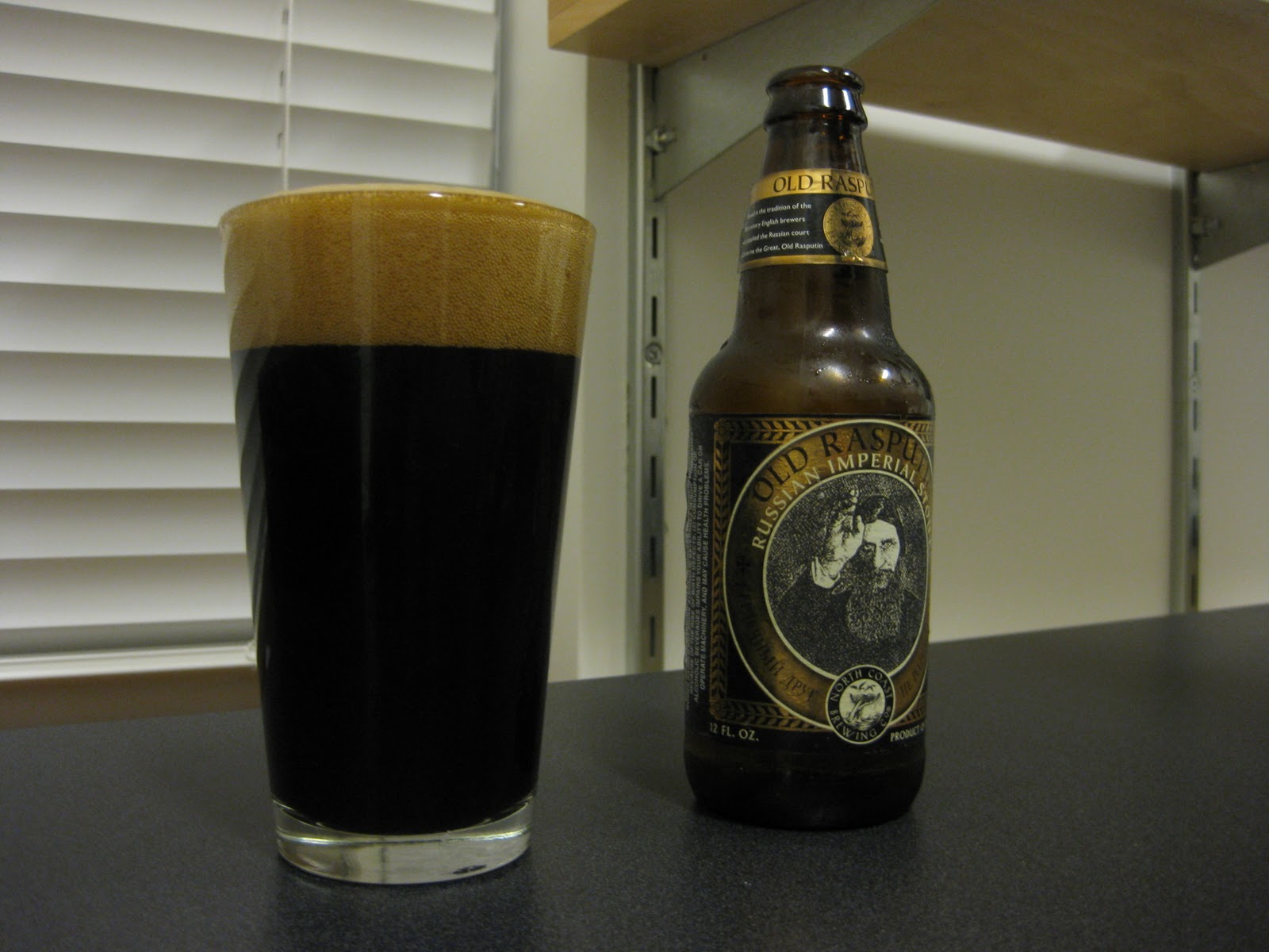 The IBU: Beer Review: North Coast Old Rasputin
