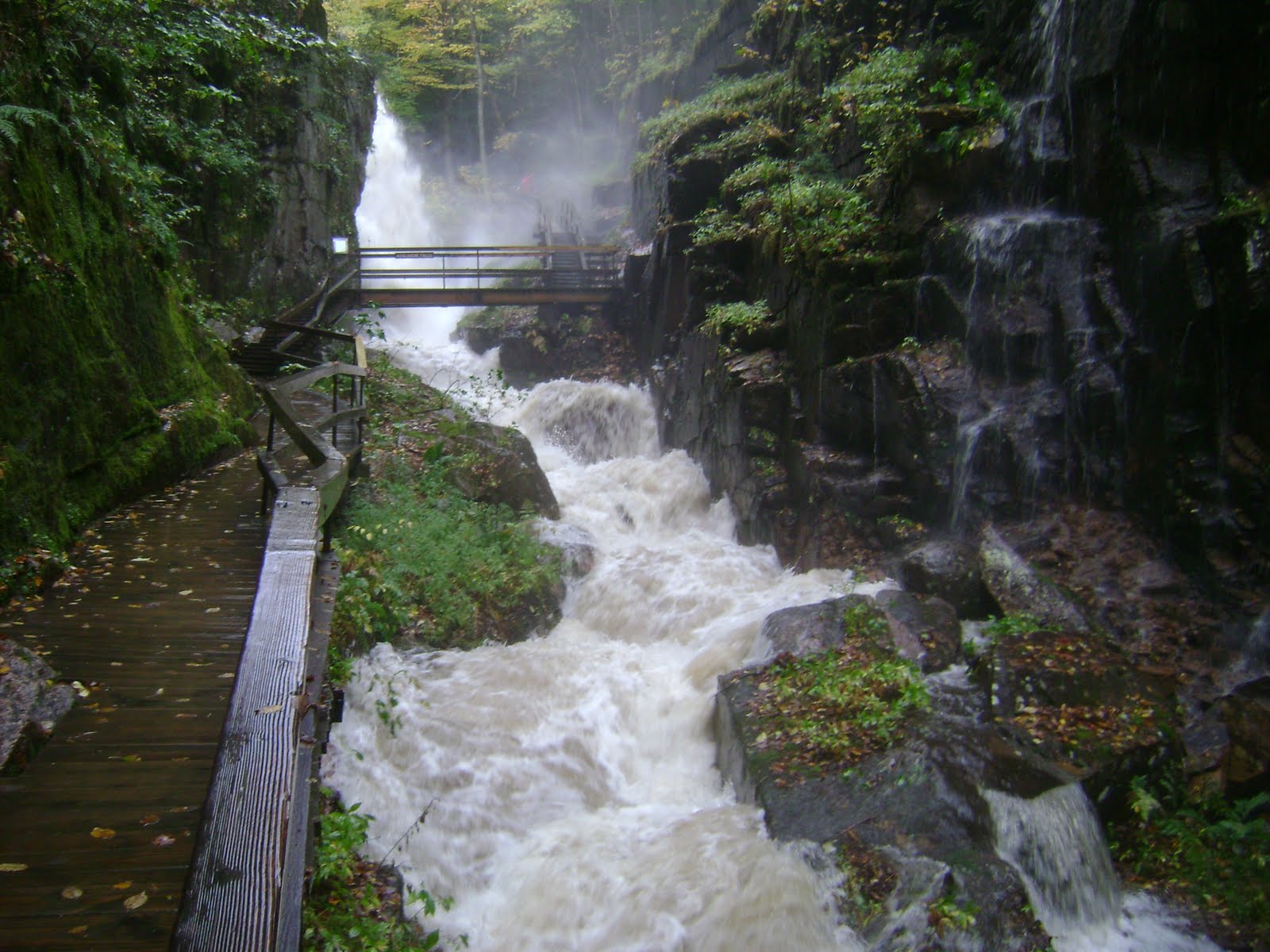 Burnin' Up The Road!: Flume Gorge