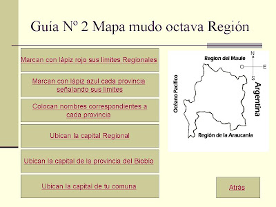 Niriam Sáez: La división política – Administrativa de la octava Región