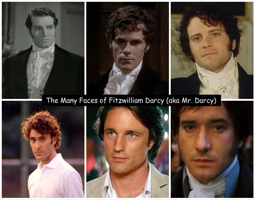 Then & Now: The Many Faces of Mr. Darcy