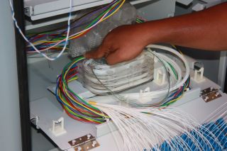Malaysia Fiber Optic Expertise: HSBB Job Continue - Termination at FDC