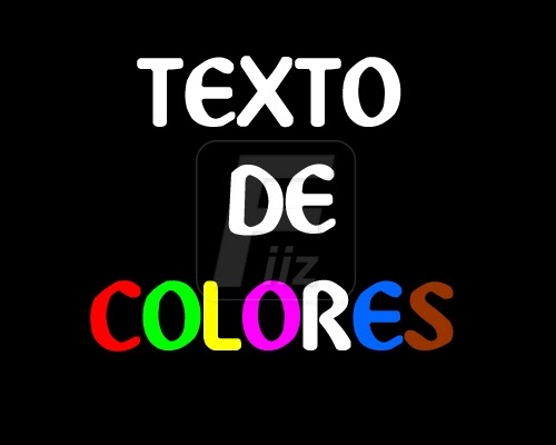 Fiizflog Texto De Colores