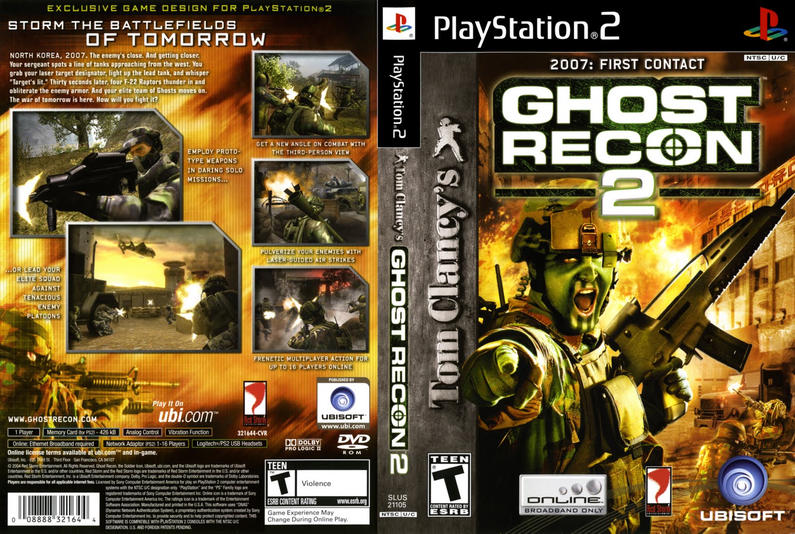 Video Club de los Valles Juegos PS2: GHOST RECON 2
