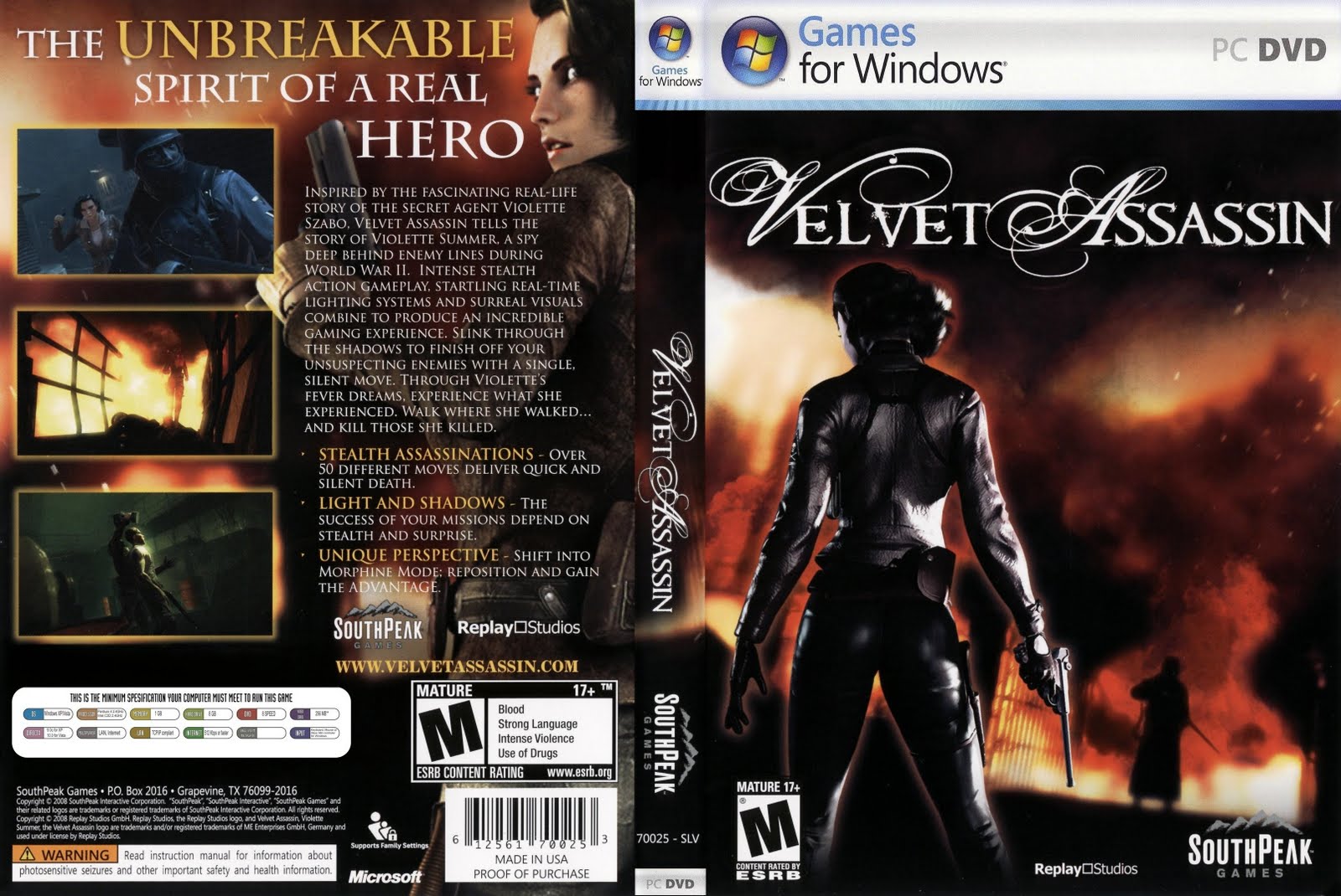 Video Club de los Valles - Juegos PC: VELVET ASSASSIN