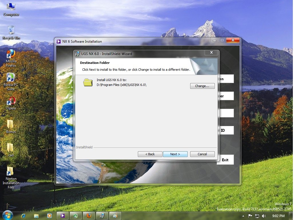mechical: Install UG NX 6 x32 bit in Windows 7 x64 bit.(Step by Step Guide)