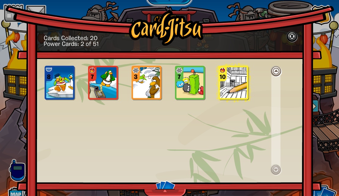 Sommfi in Club Penguin -: Card-Jitsu Fire BEGINS!!