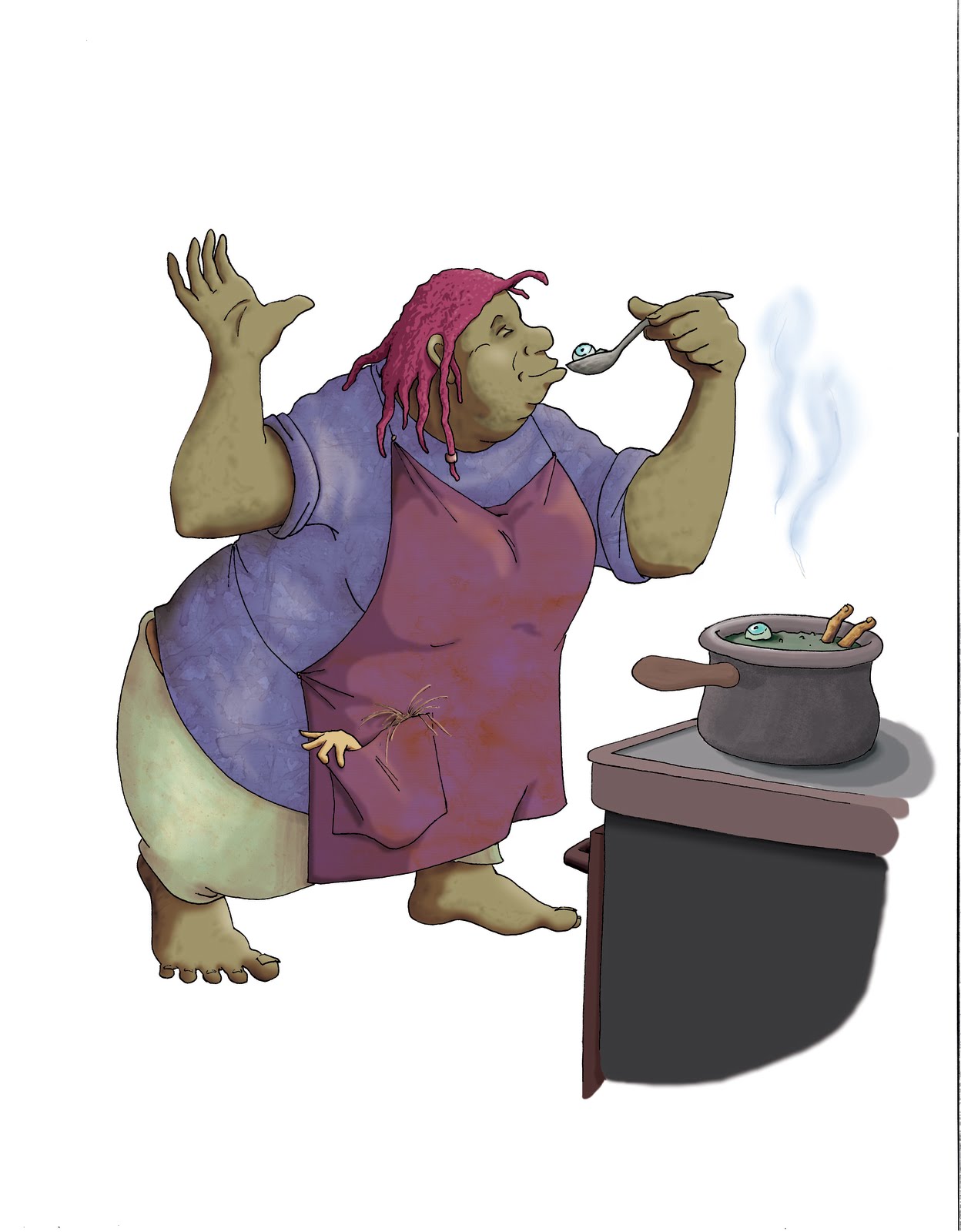 Magillustrateur: Ogresse