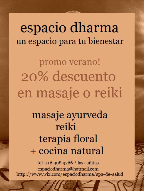 Masajes y terapias sanación y armonización + cocina natural!