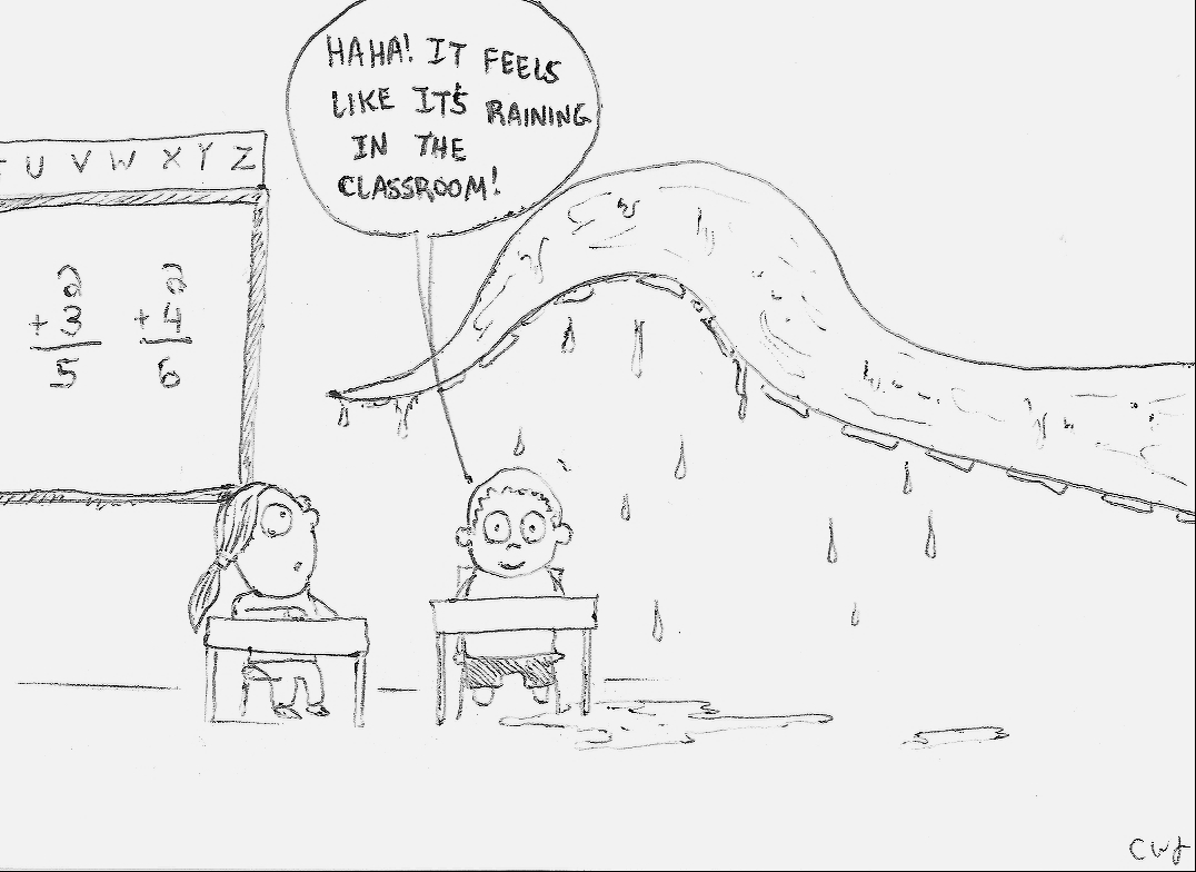 This Isn't Going To Fly: Raining In Class