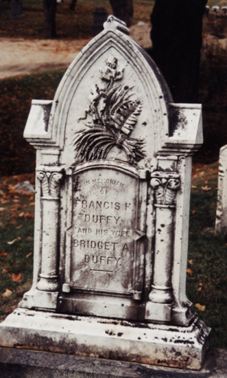 On a Grave Subject: In Memoriam: Francis H. Duffy & Bridget Ann Loftus ...