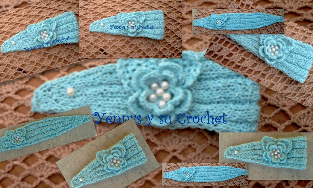 YENNY`S CROCHET: Cintillo a Dos Agujas.