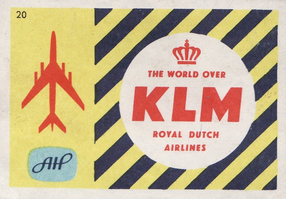 MATCHBOXES AND LABELS COLLECTION: AIRLINES LOGO ON MATCHBOX LABEL