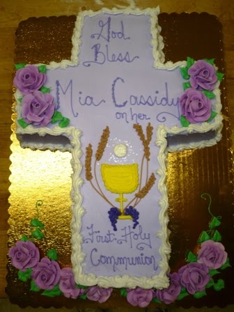 Leslie's Cool Cakes from Stan's Northfield Bakery: First Communion ...